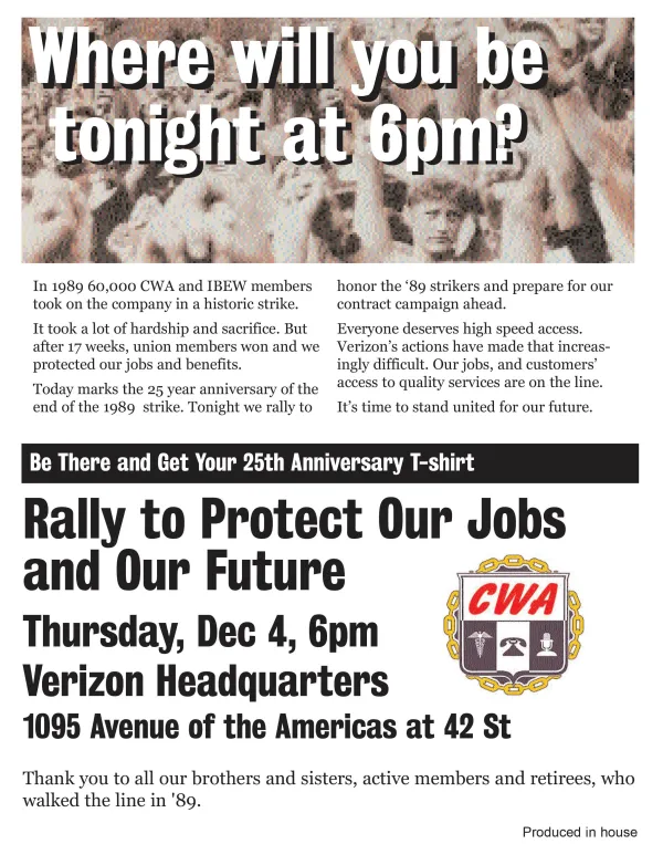 Dec 4 - A Historic Day for Phone Workers . . . and Congratulations to ...