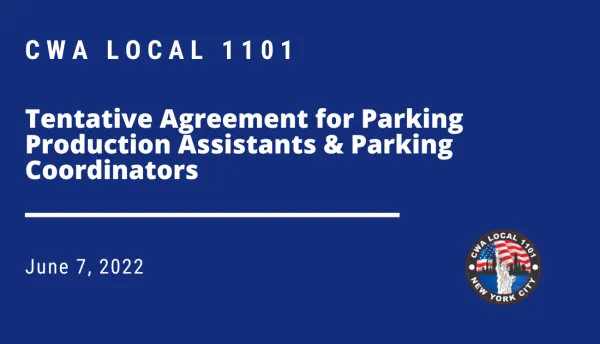 Tentative Agreement for PPAs & PCs | CWA Local 1101